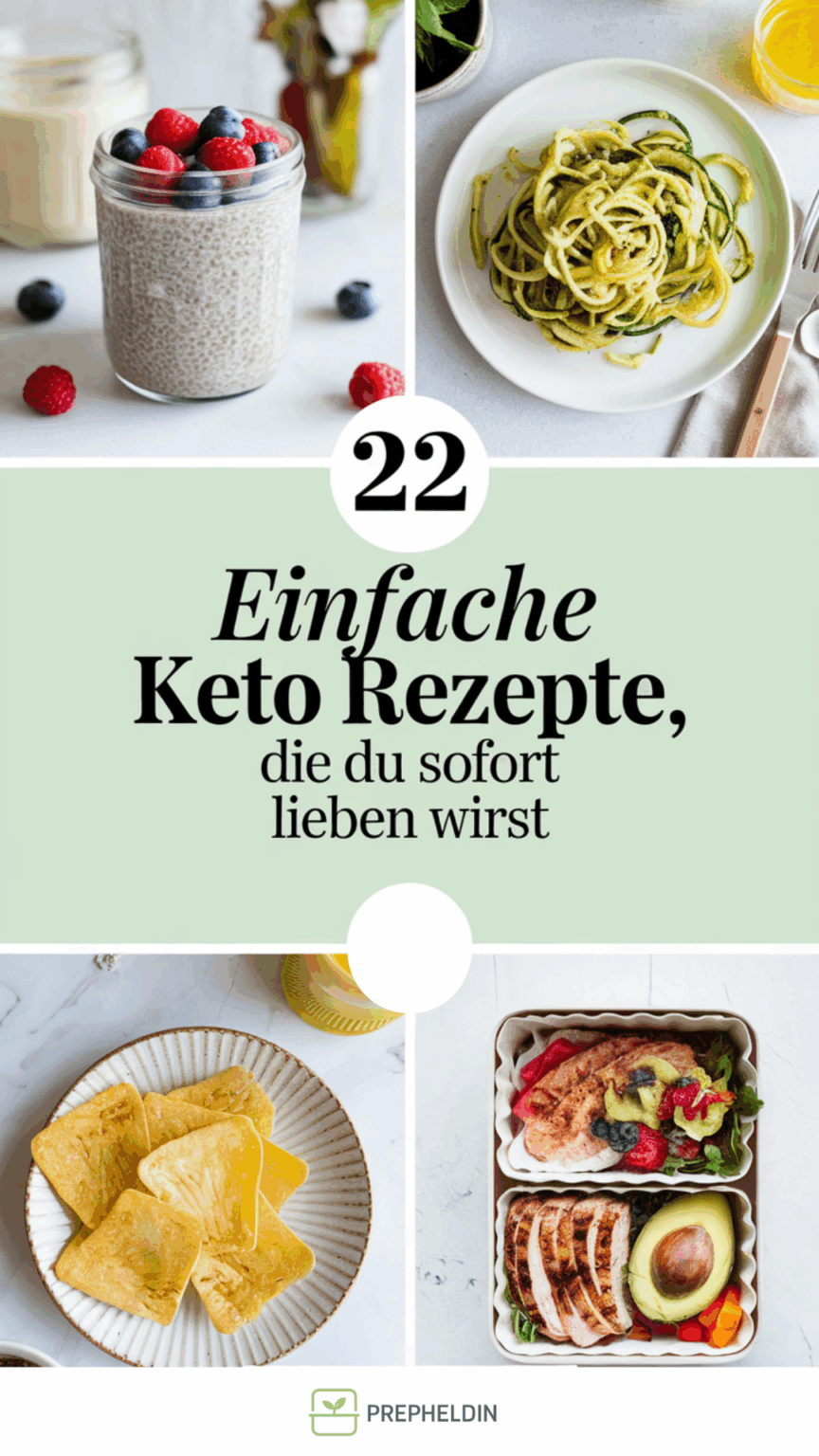 22 einfache Keto Rezepte, die du sofort lieben wirst - prepheldin.de